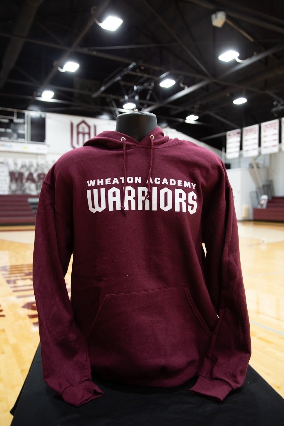 Maroon Warriors Hoodie | Wheaton Academy Swag Store